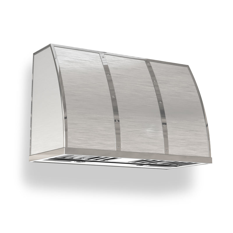 Piper Custom Range Hood | Classic Barrel Range Hood - Modern Copper