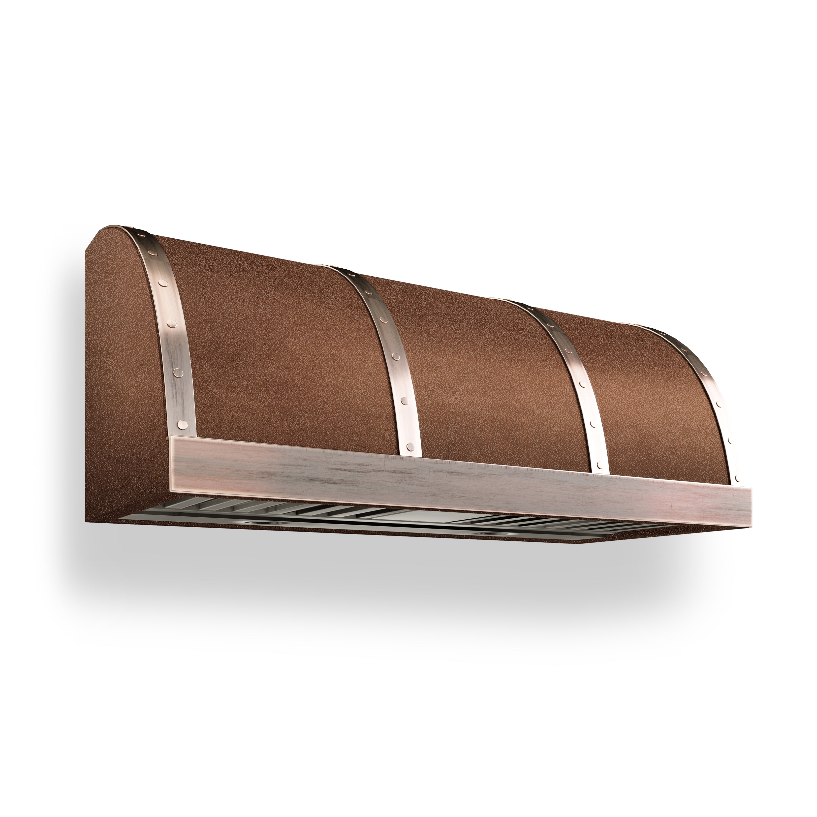 Archer Custom Range Hood | Barrel Style Range Hoods - Modern Copper