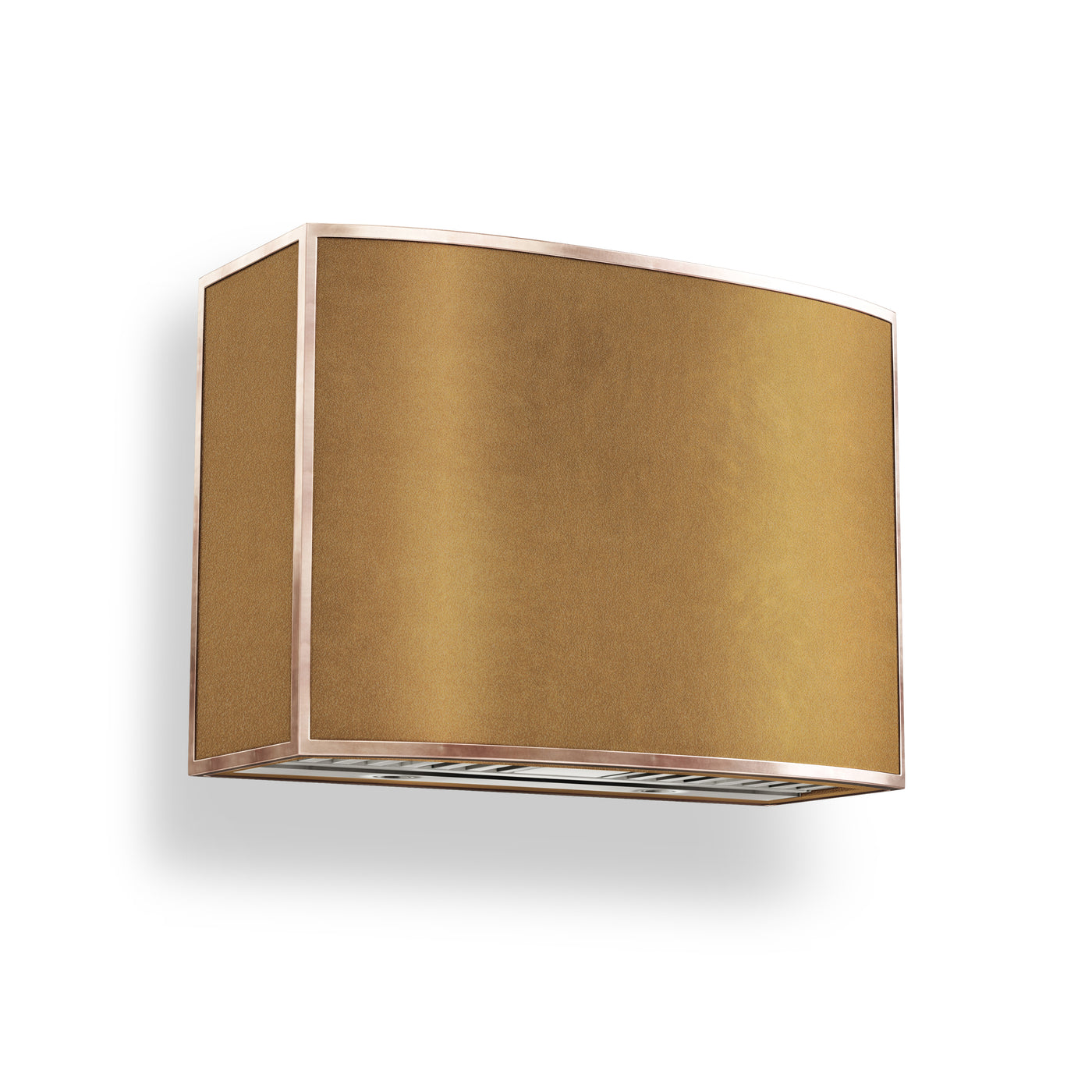 Luxury Gold Range Hoods | Polished & Brushed Gold Vents - Modern Copper ...