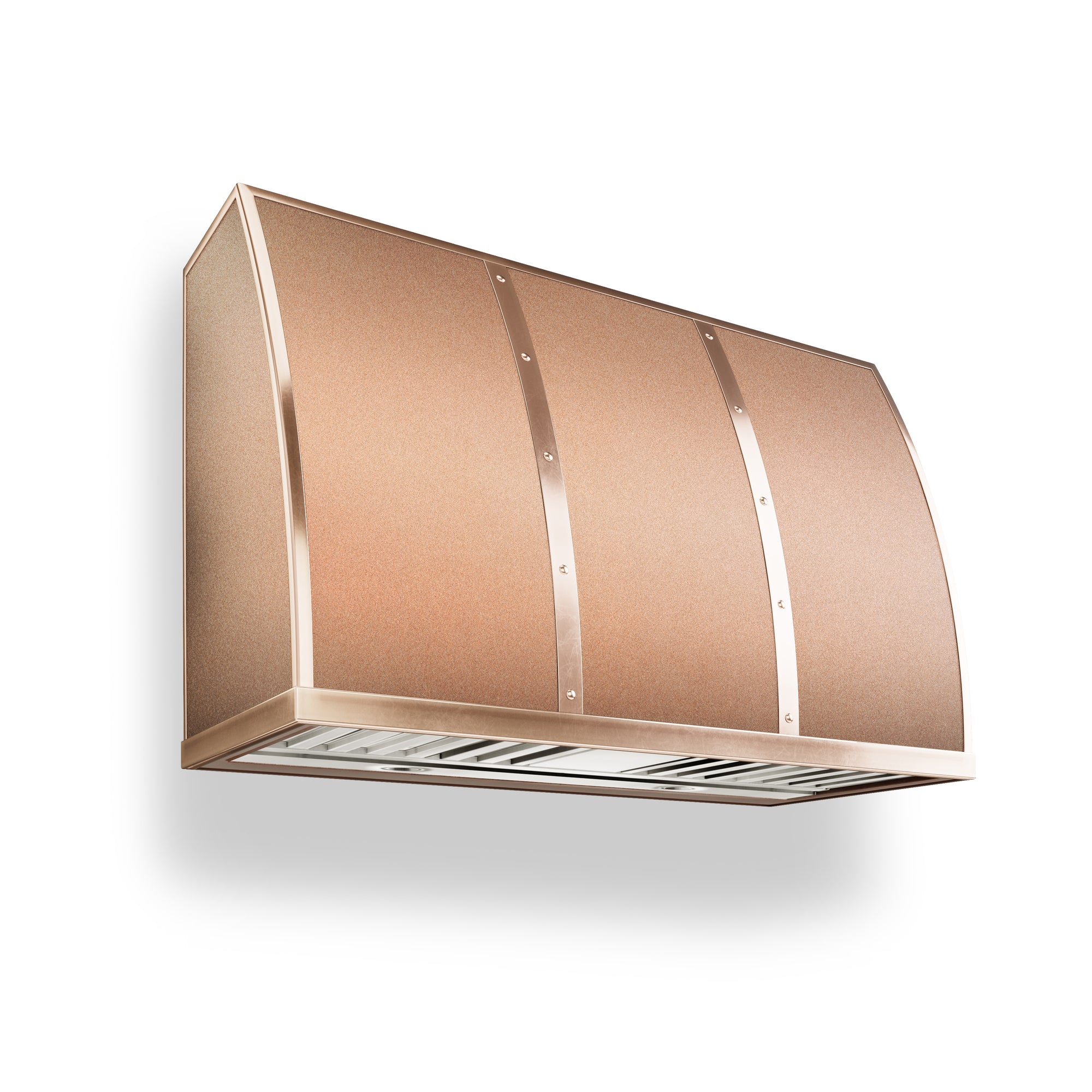 Piper Custom Range Hood | Classic Barrel Range Hood - Modern Copper