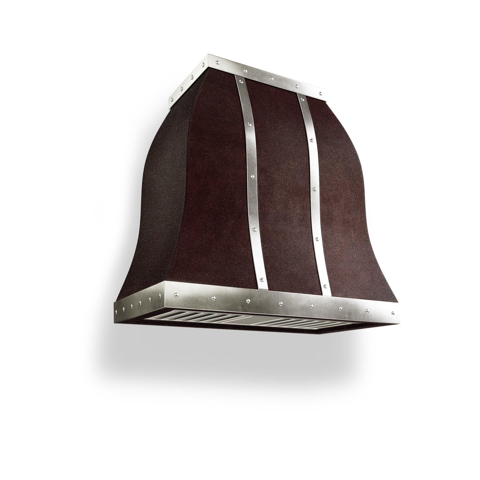 Porter Custom Range Hood | Bell-Shaped with Curved Lines - Modern ...