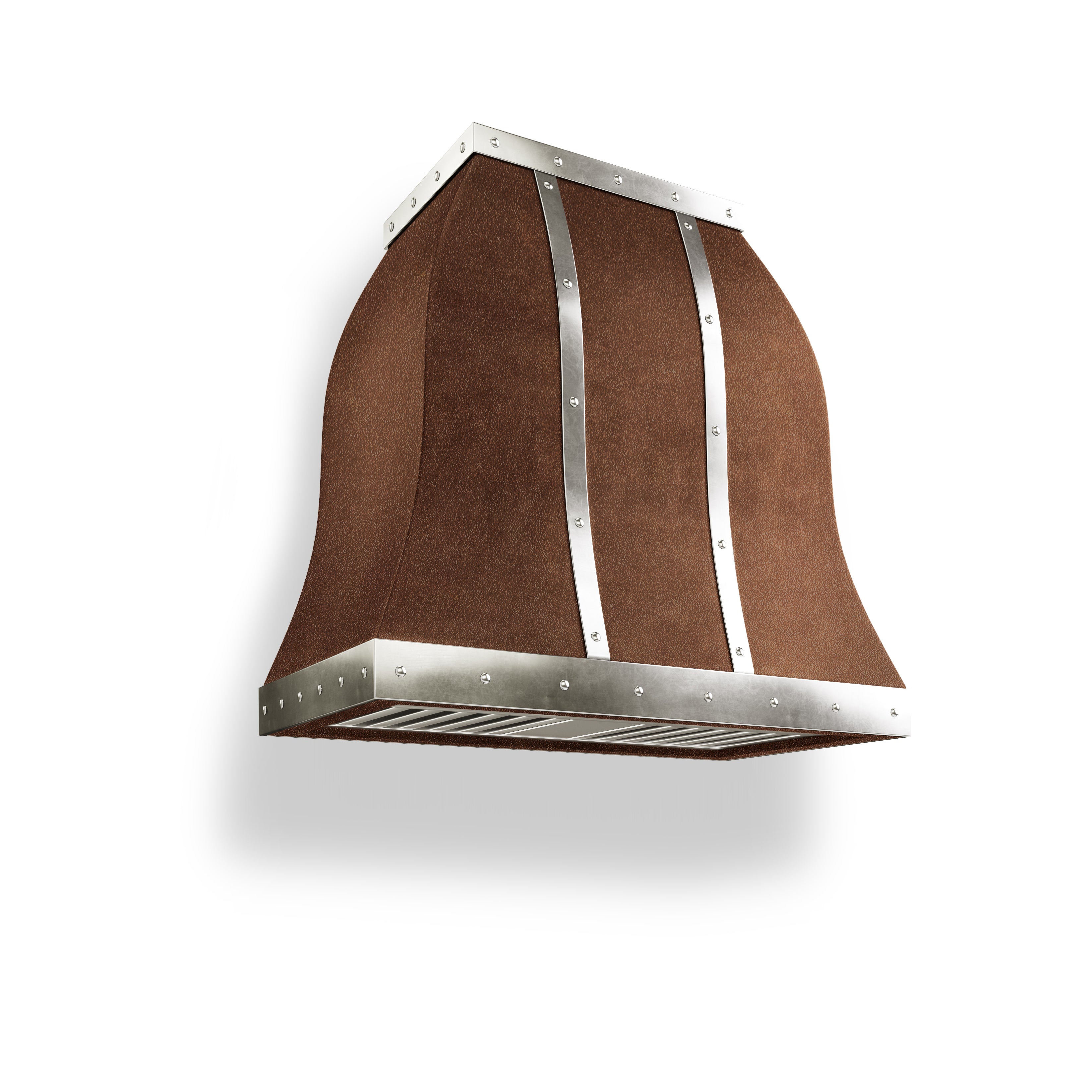 Porter Custom Range Hood | Bell-Shaped with Curved Lines - Modern ...