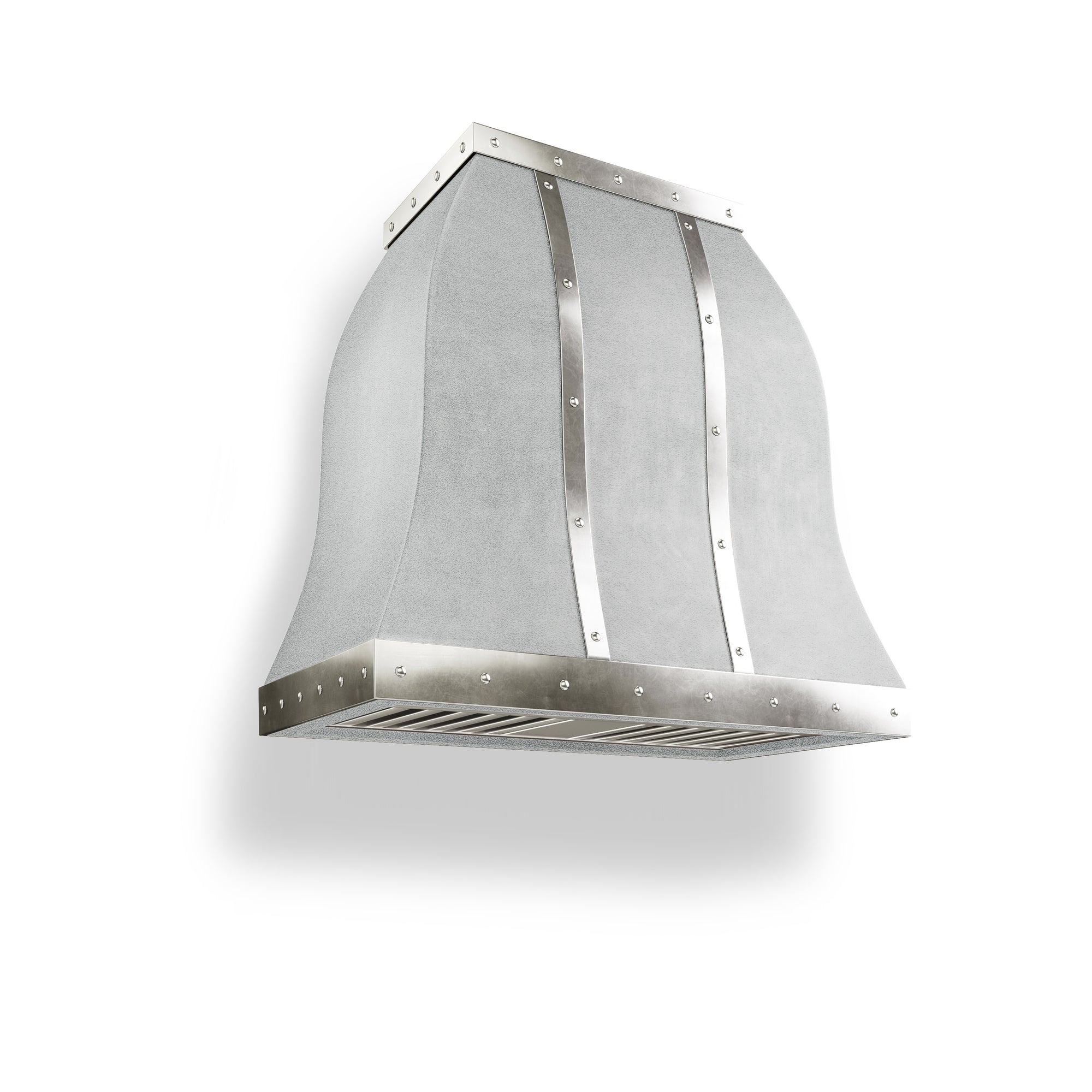 Porter Custom Range Hood | Bell-Shaped with Curved Lines - Modern ...