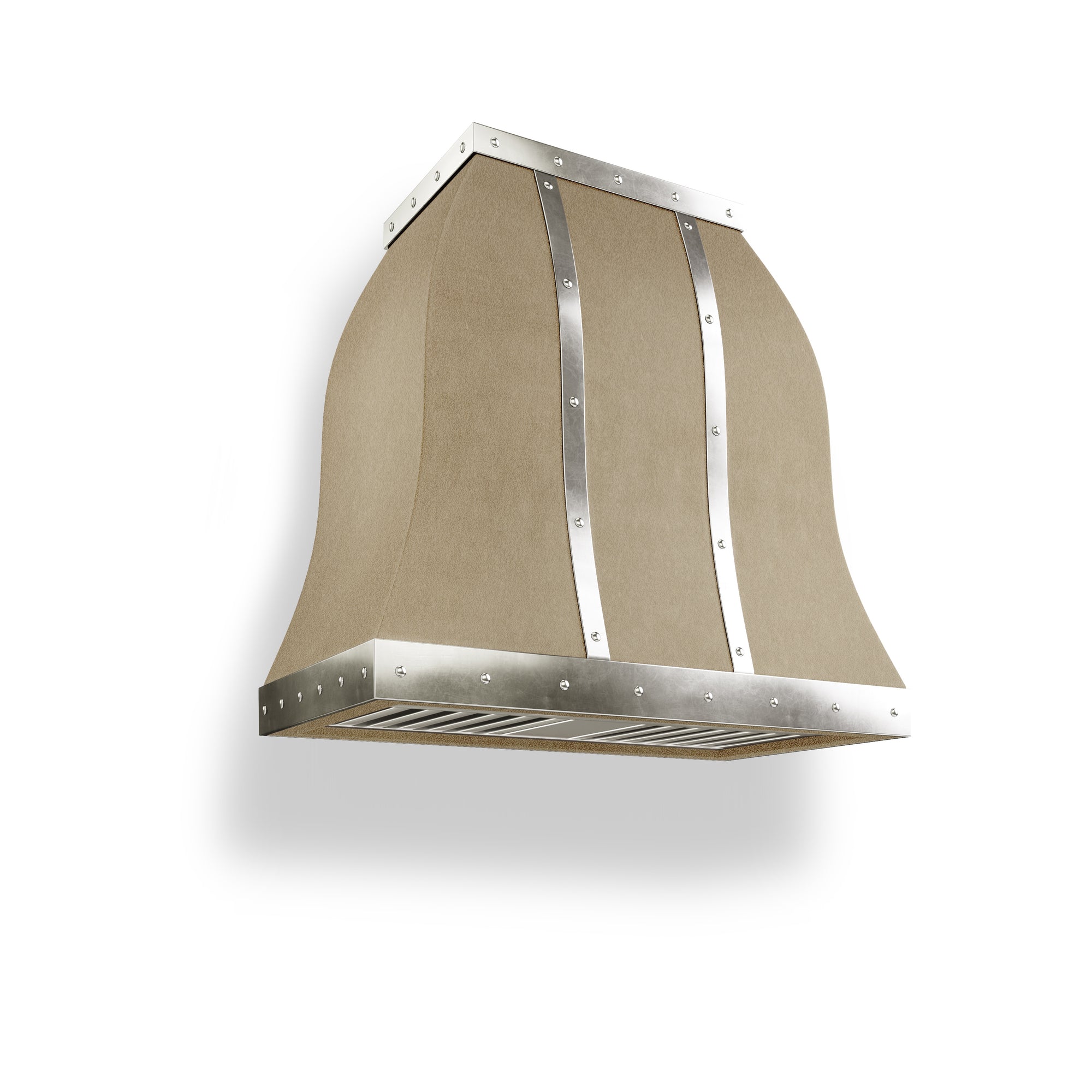 Porter Custom Range Hood | Bell-Shaped with Curved Lines - Modern ...