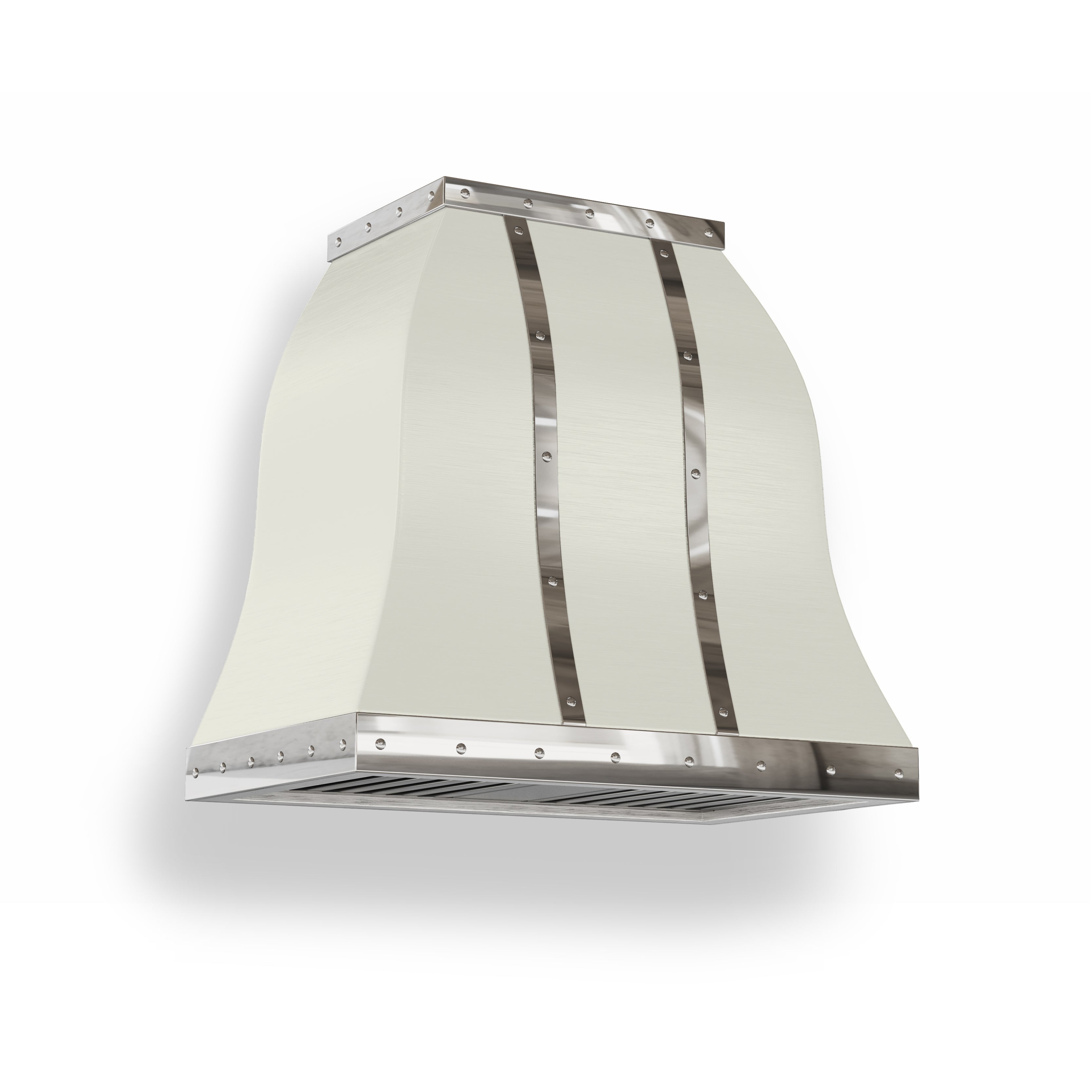 Porter Custom Range Hood | Bell-Shaped with Curved Lines - Modern ...